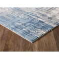 Abani Vista 4'W x 6'D VST130A Modern Blue Area Rug - Walmart.com