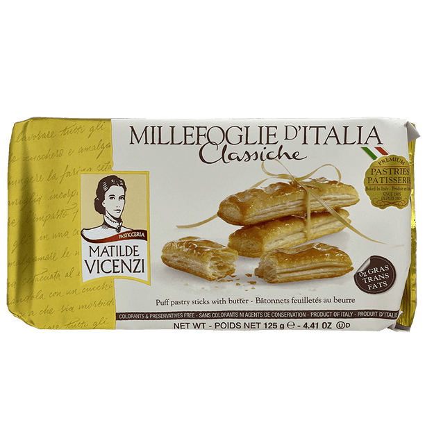 Millefoglie d’Italia Glassate Classic Puff Pastry Sticks | Mini Snack ...