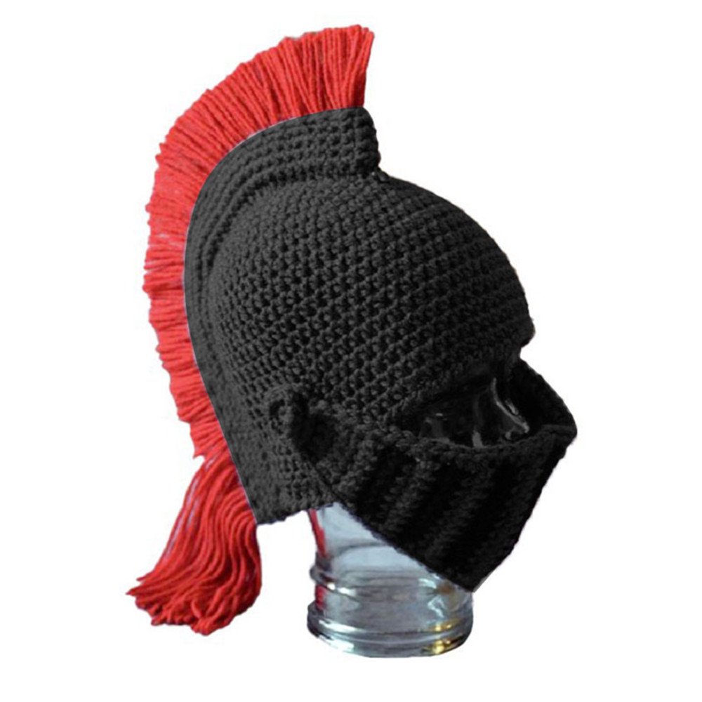 Knitted Roman Gladiator Helmet