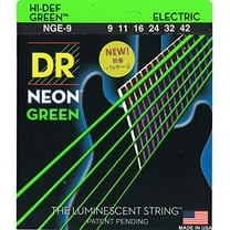 DR Strings Hi-Def NEON Multi-Color Coated Medium Electric Guitar ...