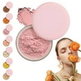 Blurring Setting Powder, Upgrade Pink Setting Powder Makeup Waterproof ... Blurring Setting Powder, Upgrade Pink Setting Powder Makeup Waterproof ...