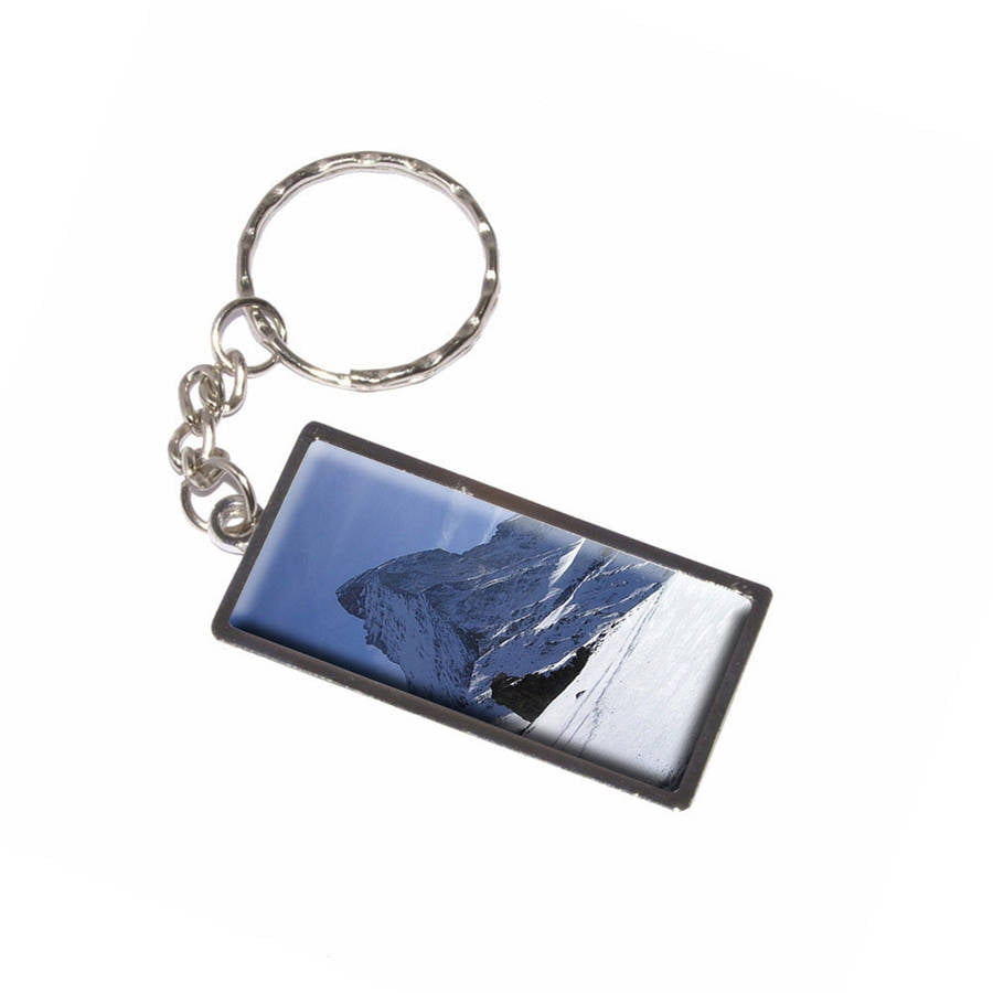 Matterhorn Swiss Alps Mountain Keychain Key Chain Ring - Walmart.com