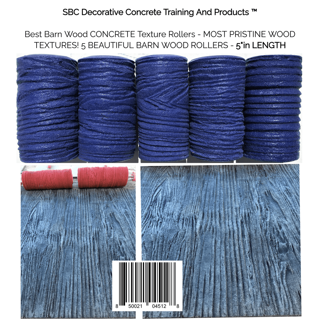 Best Barn Wood Concrete Texture Rollers - Most Pristine Wood Textures ...