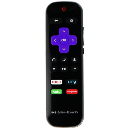 Insignia Roku Remote (NS-RCRUS-18/NS-RCRUDUS-18) Netflix/Sling/Hulu ...