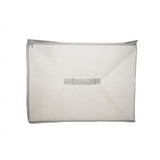 Mainstays 2pack Canvas Closet Storage Bags Waterproof with Clear Window ...