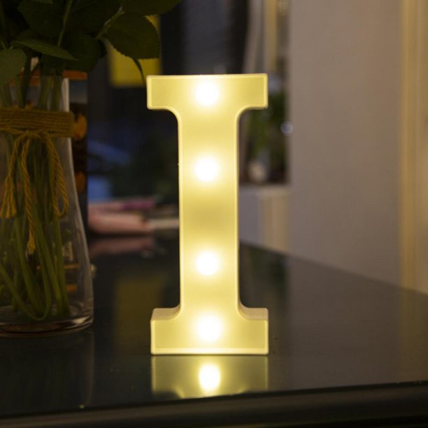 LED Marquee Letter Lights Sign, Light Up Alphabet Letter for Home Party ...