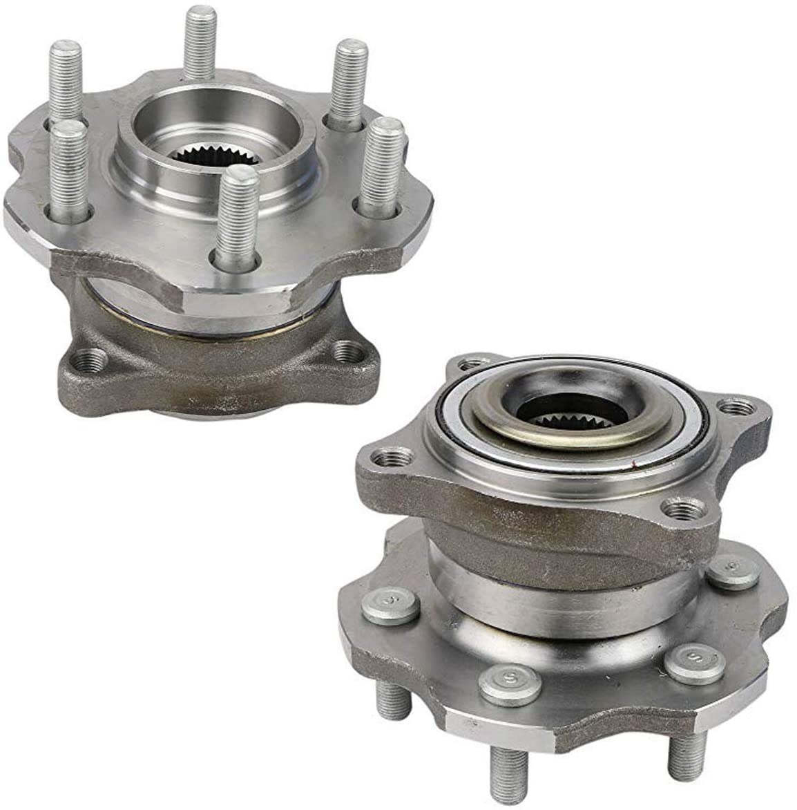 Bode-man Pair Rear Wheel Hub Bearing Assembly for 2005-2012 Nissan Pathfinder/ 2005-2008 Nissan ...