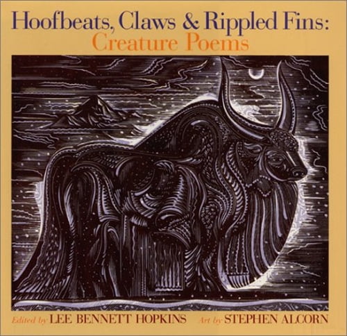 Pre-Owned Hoofbeats, Claws & Rippled Fins: Creature Poems - Walmart.com