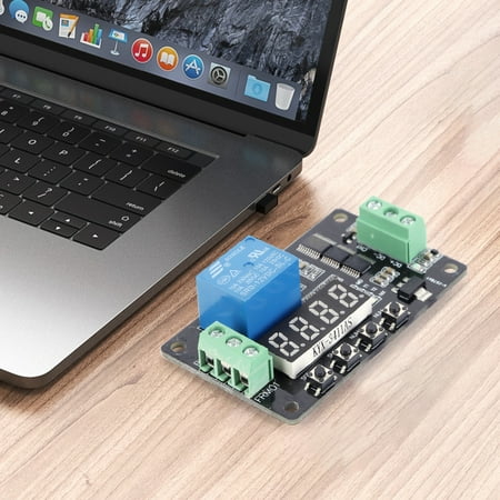 Clairlio FRM01 DC12V Relay Module 1 Channel Infinite Loop Timing PLC ...