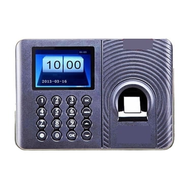 Miumaeov LCD Employee Attendance Punch Time Clock Office Staff Check In ...
