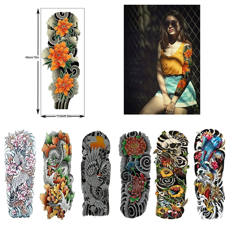 Colored Arm Tattoos For Men