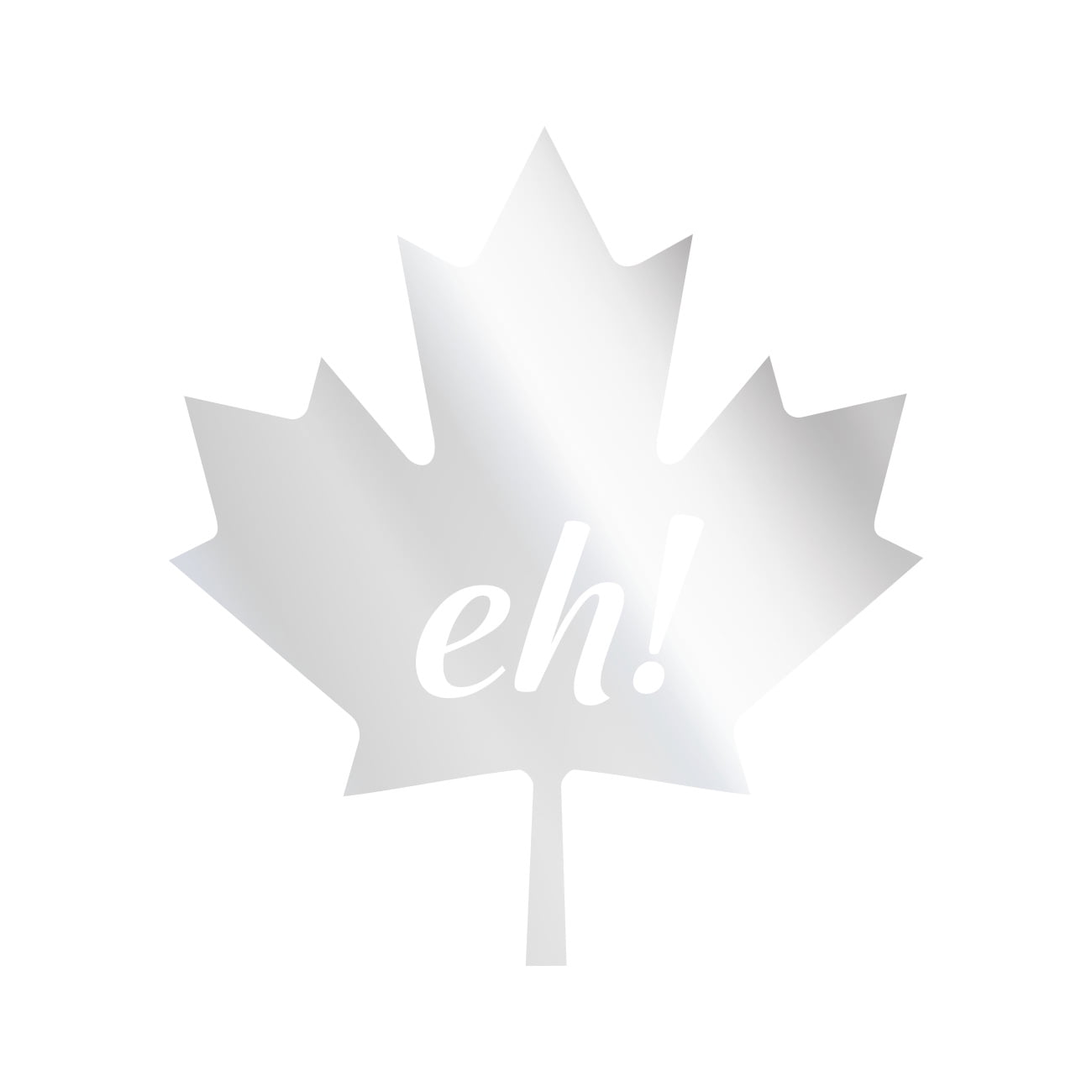 Canadian Maple Leaf Eh ! Sticker Decal Die Cut - Self Adhesive Vinyl ...