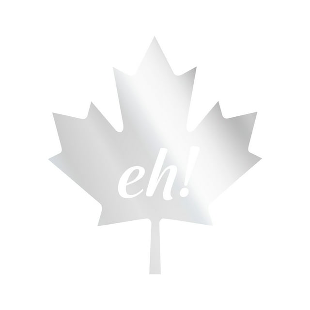 Canadian Maple Leaf Eh ! Sticker Decal Die Cut - Self Adhesive Vinyl ...