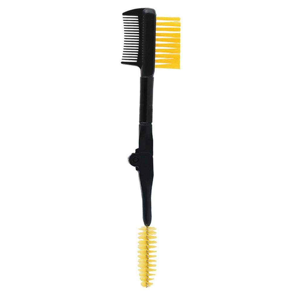 Yucurem 3pcs Double-ended Eyebrow Brush Eyelash Brush Comb and Round ...