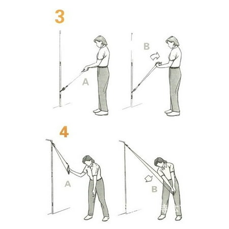 Golf Tension Belt Stretchy Swing Band Strong Position Band for Trainer ...