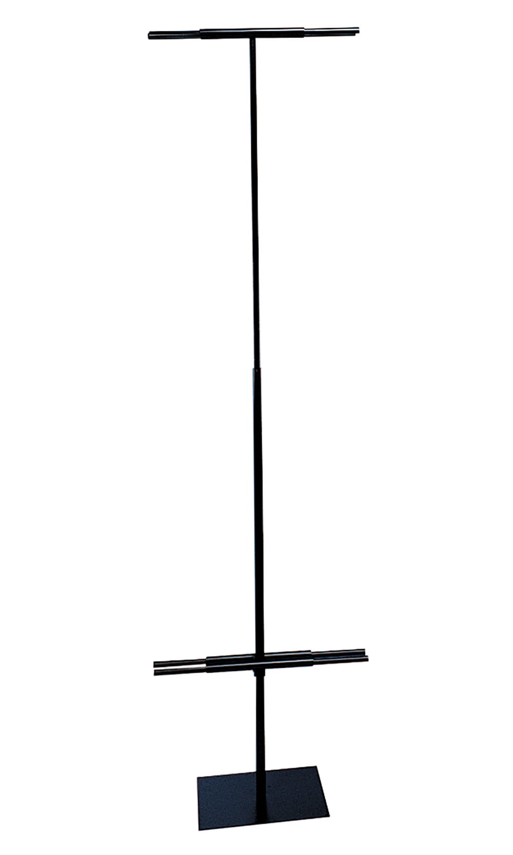 Banner Stand - Black - Accommodates 2 x 6’ banners - Walmart.com