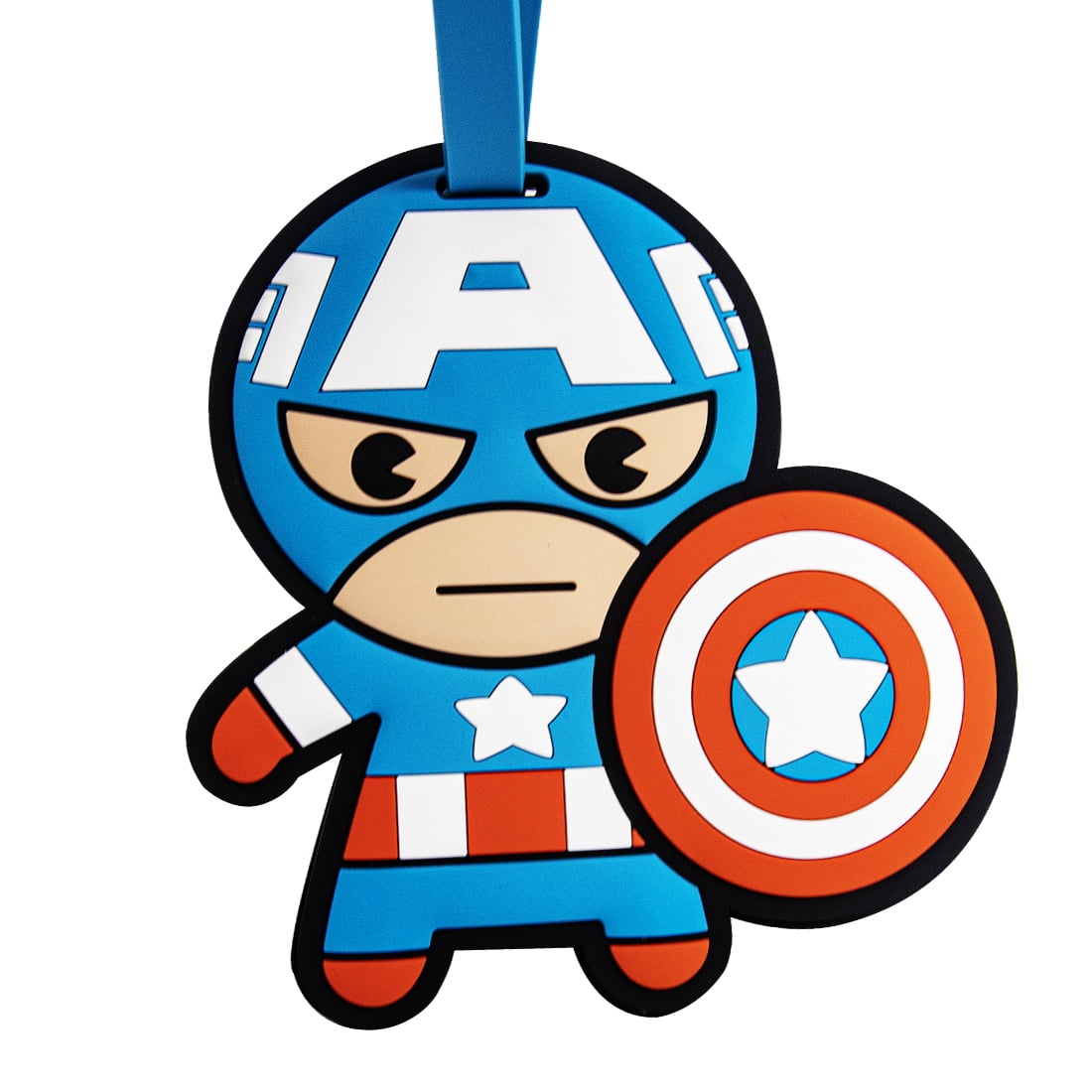 MINISO Marvel Character Luggage Tag for Journey Suitcase,Plastic ...