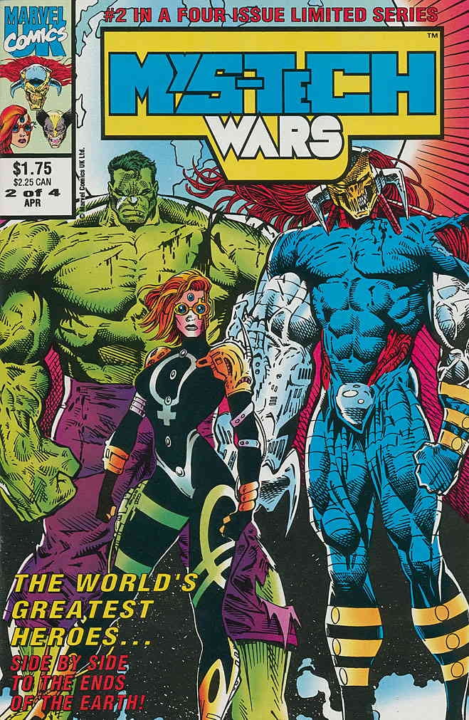 Mys-Tech Wars #2 VF ; Marvel UK Comic Book - Walmart.com