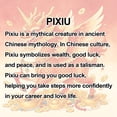 Pixiu Fen Shui Ring for Good Luck, Wealth & Protection - Adjustable ...