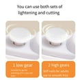 Electric Automatic Clippers with 2 Speeds Fingernail Cutter ...