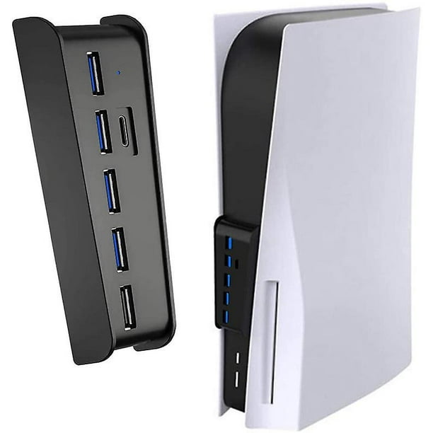 Ps5 Usb Hub Extender 5 Port Transmission Expansion Adapter Converter ...
