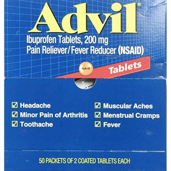 Individual Advil Packets