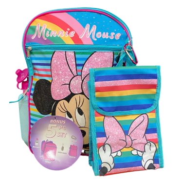 5pc Minnie Mouse Backpack Set - Walmart.com