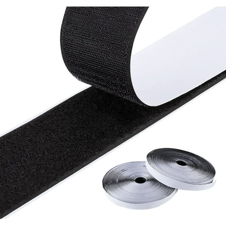 JOYWEI 6M Self Adhesive Hook Loop Tapes Self Adhesive Scratch Hook Loop ...