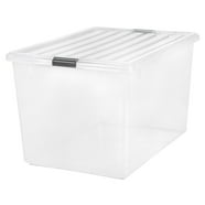 Box Partners Space Age Totes,23x15x16,BL,6/CS - BXP BINS189 - Walmart.com