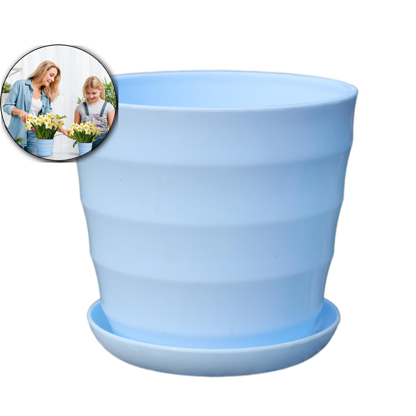 Click here for Dvruxg Outdoor & Indoor Flower Pots - Large Plasti... prices