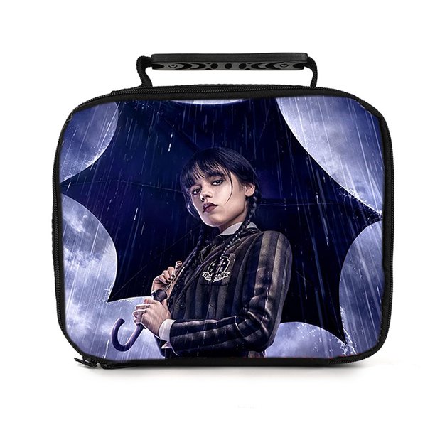 2023 New Wednesday Addams Wednesday portable lunch bag primary school ...