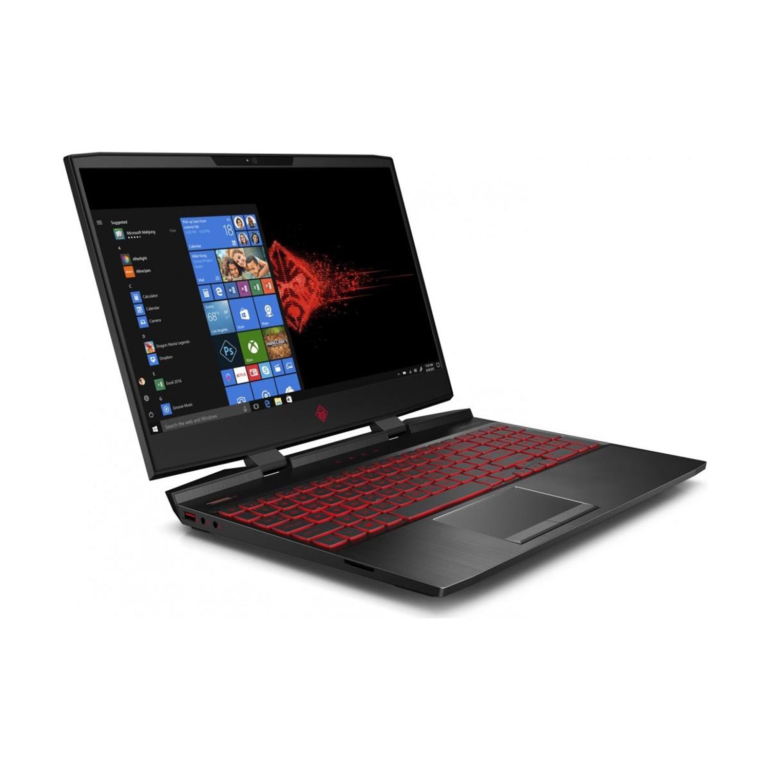 HP OMEN Laptop 15-dc1020nr, Core i7-9750H, 8GB DDR4, 256GB SSD, 15.6in ...