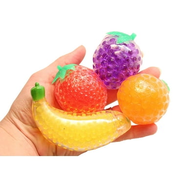 Nee Doh Groovy Fruit, Novelty Toy, Contains 3 pieces. Children Ages 5 ...