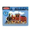 Melissa & Doug Train Sound Puzzle - Wooden Peg Puzzle With Sound ...