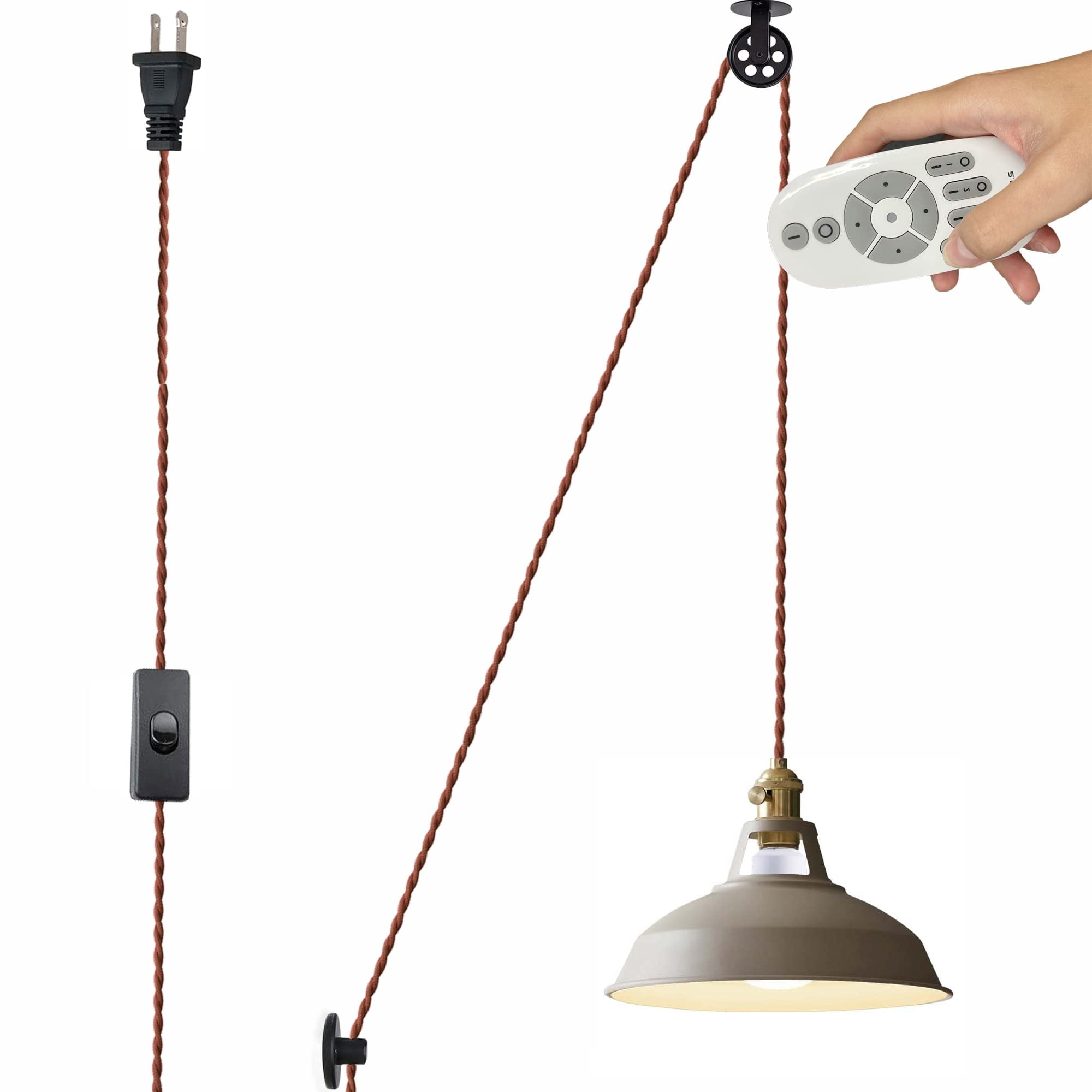 Pulley System Light Fixtures | Shelly Lighting