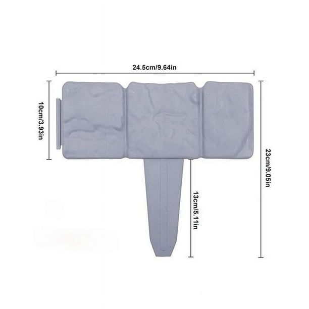 Garden Edging Borders,Garden Fence Border Plastic Garden Fence Border ...