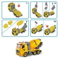 Toy To Enjoy 4-in-1 STEM Learning Construction Truck Toy – Builds Dump ...