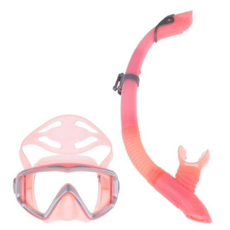 Diving Snorkeling Anti-Fog and Snorkel Set with Extra Pink | Walmart Canada