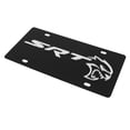Dodge SRT Hellcat Logo License Plate (Carbon Black) - Walmart.com