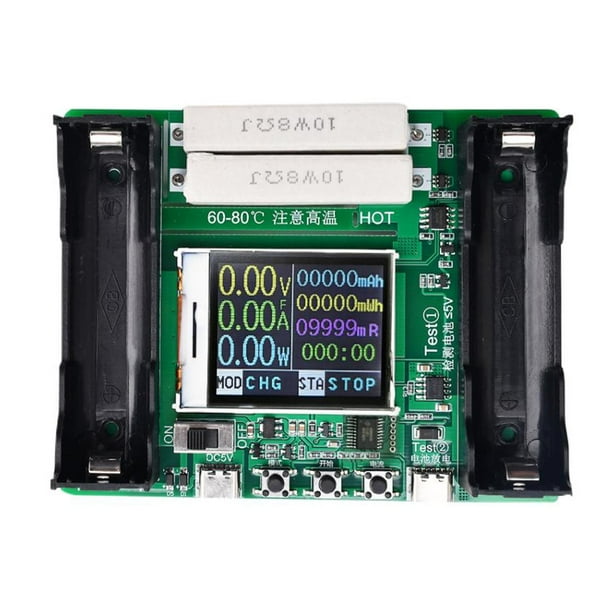 Battery Capacity Tester Battery Capacity Meter Module Digital Battery ...