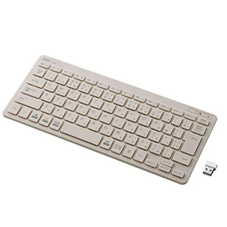 Plus keyboard Jibuniiro Thin / Mini Wireless Keyboard Gray TW-KB002 428 ...