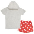 Disney Characters Girls 2-Piece Kids Clothing Set - Hoodie T-Shirt ...