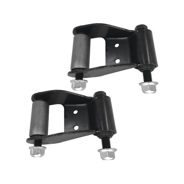 Rear Rearward Leaf Spring Shackle Set - Compatible with 1986 - 2008 ...
