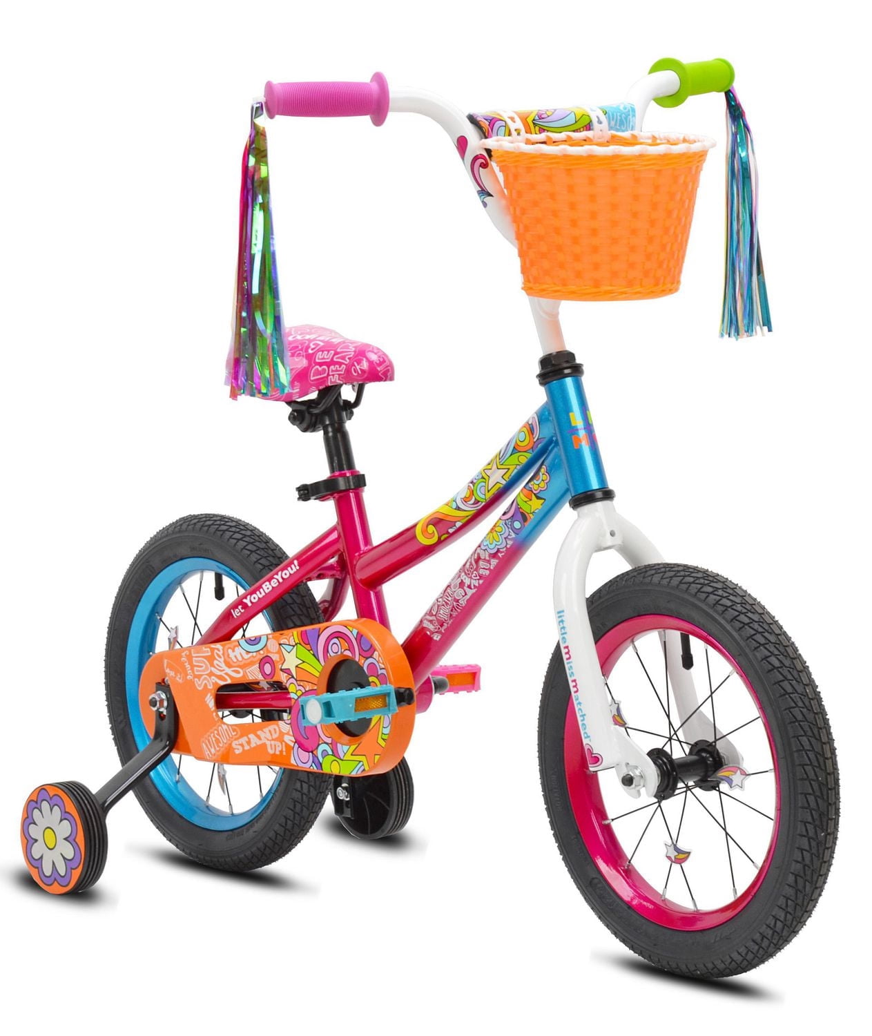 LittleMissMatched 14" Girls Bike - Pink - Walmart.ca