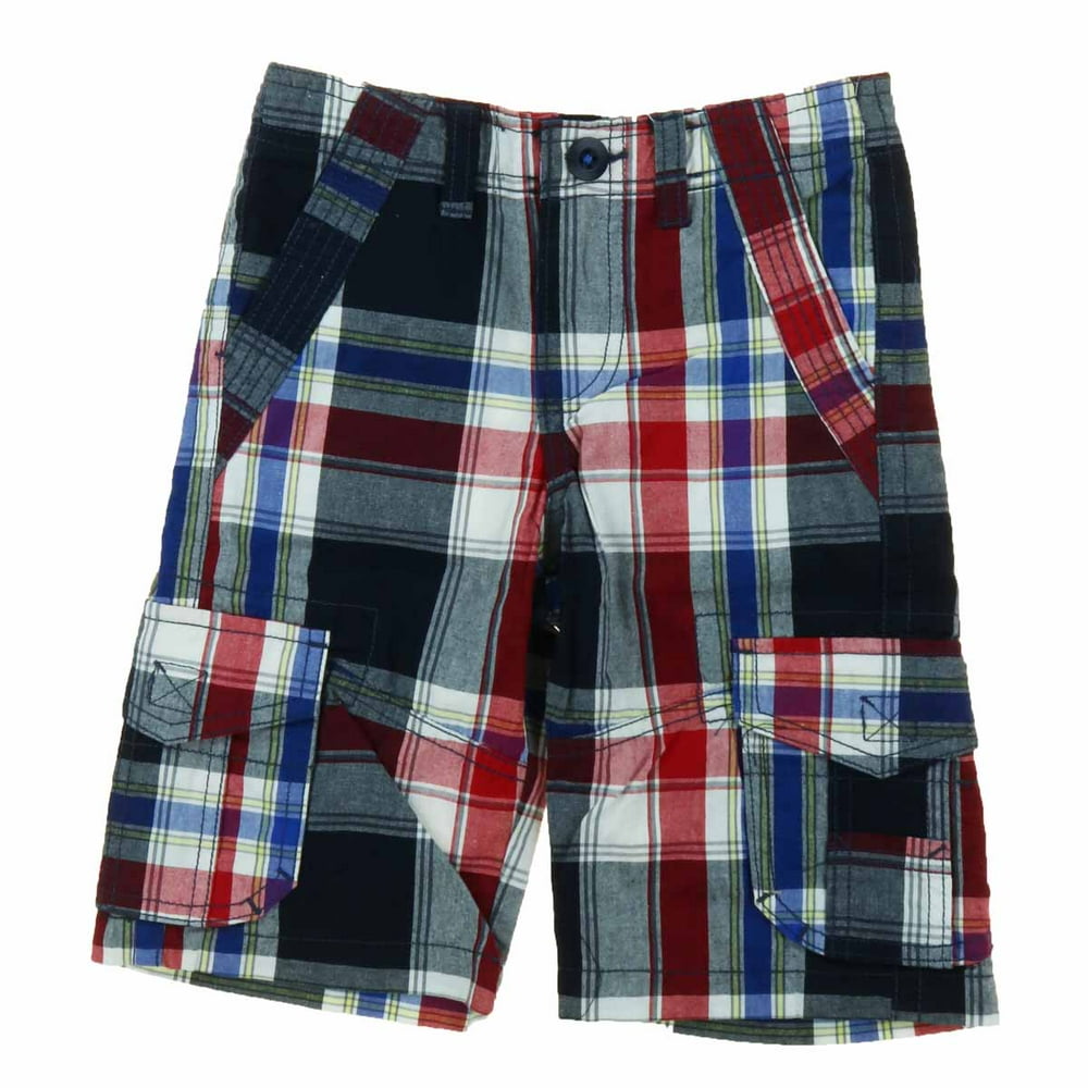 Generra - Generra Shorts Boys Cargo Shorts Adjustable Waistband (Red ...