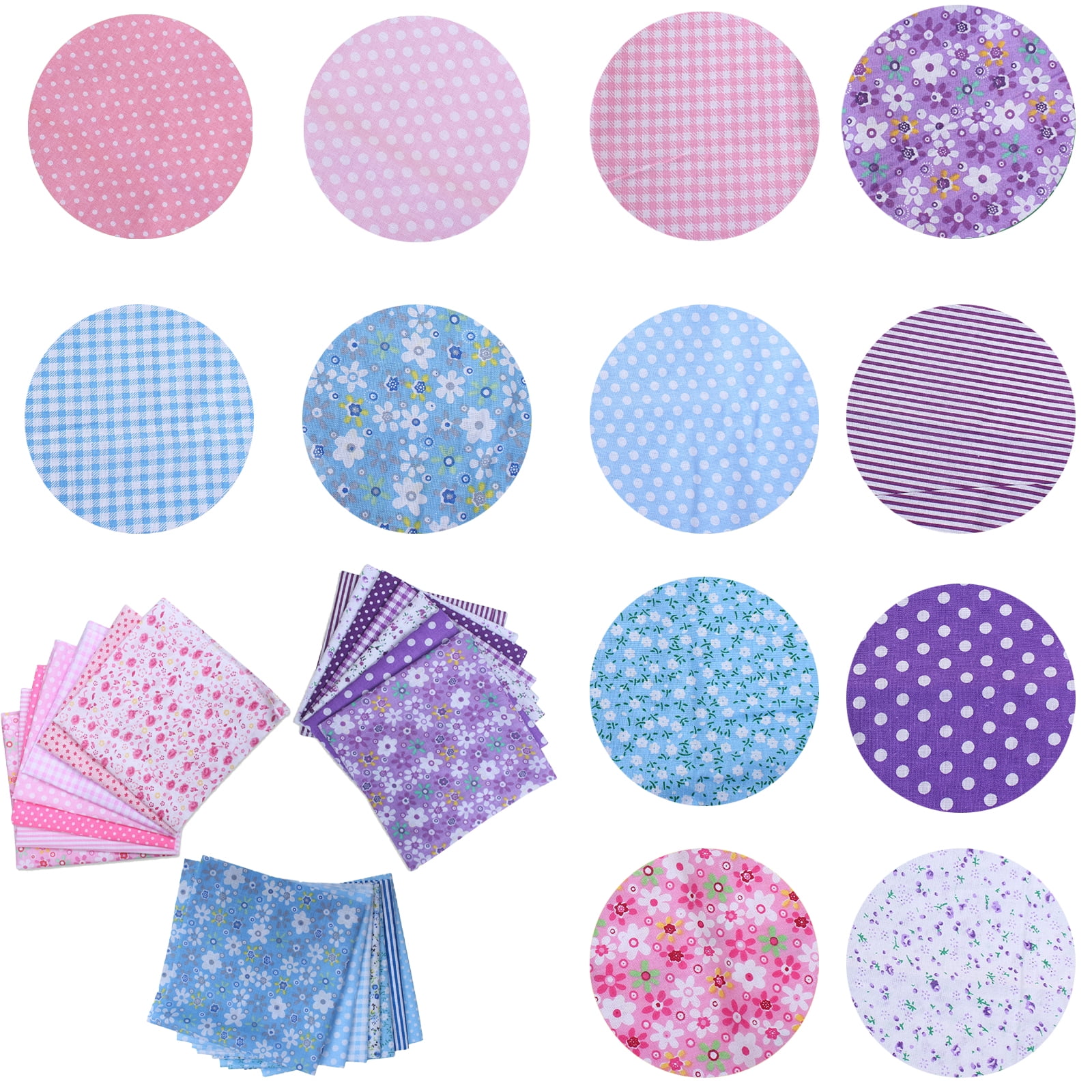 Click here for Funavi 28 Pieces Cotton Remnants  Cotton Cloth Pat... prices