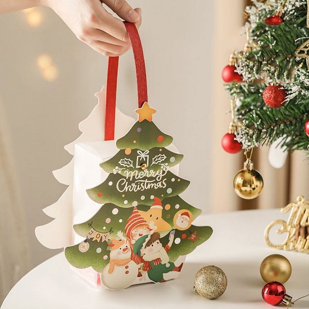 Holiday Clearance,zanvin Christmas Tree Dessert Gift Box Box Candy Box ...