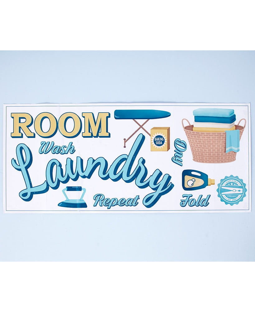 The Lakeside Collection Laundry Room Wall Decals - Walmart.com