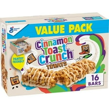 Lucky Charms and Cinnamon Toast Crunch Cereal Treat Bars Variety Pack ...