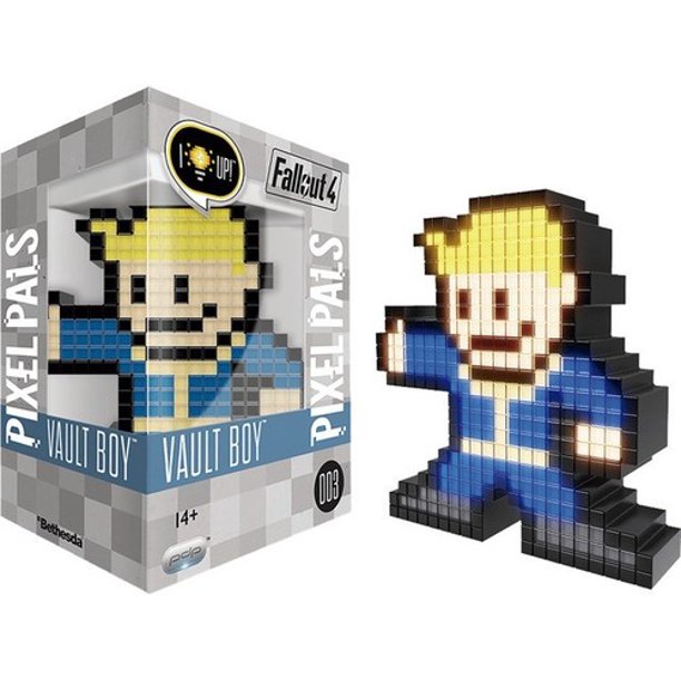 PDP Pixel Pals Fallout 4 Vault Boy - Walmart.com - Walmart.com